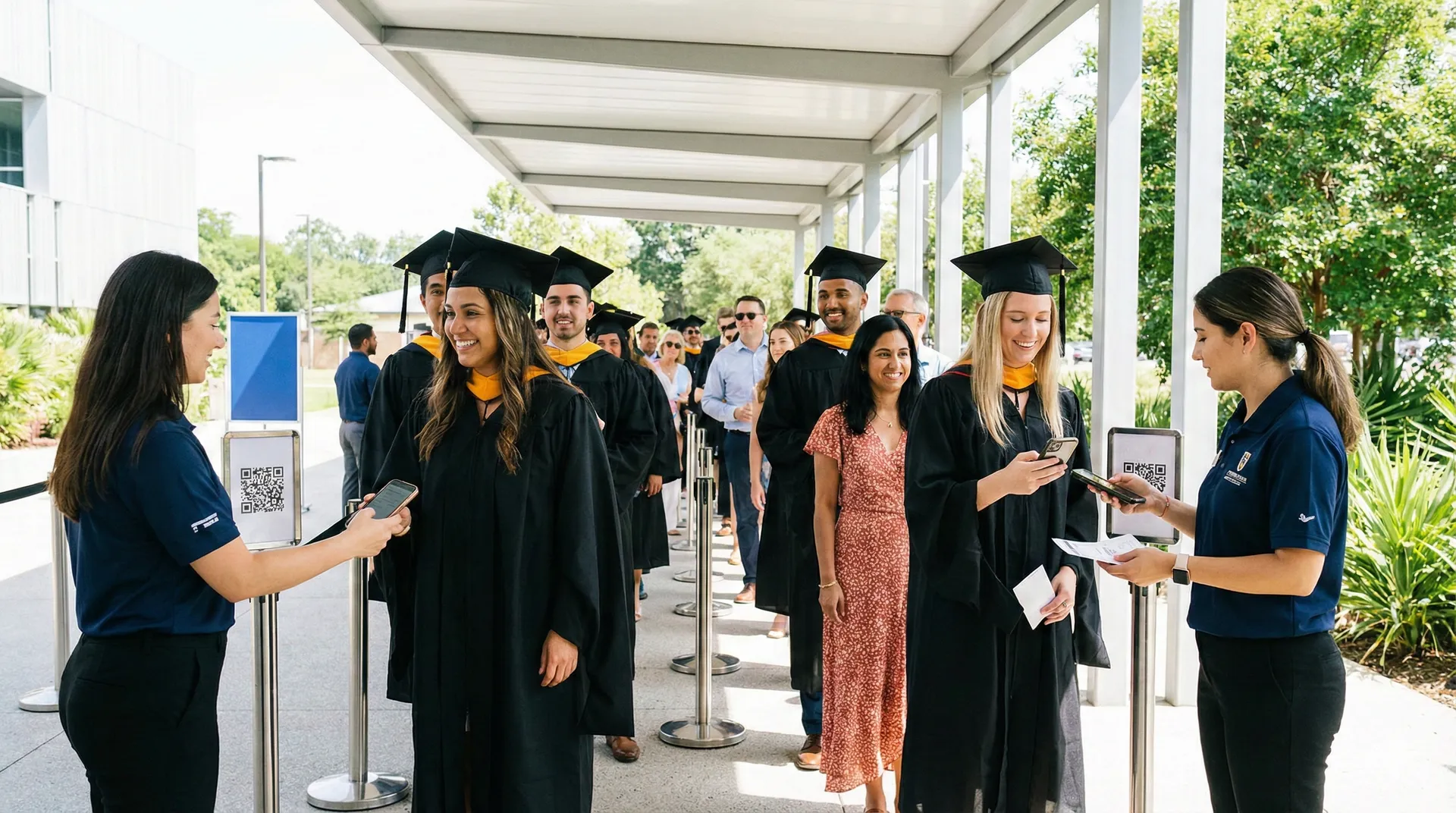 Graduation & Ceremony Security Pack | QR Code Ticket